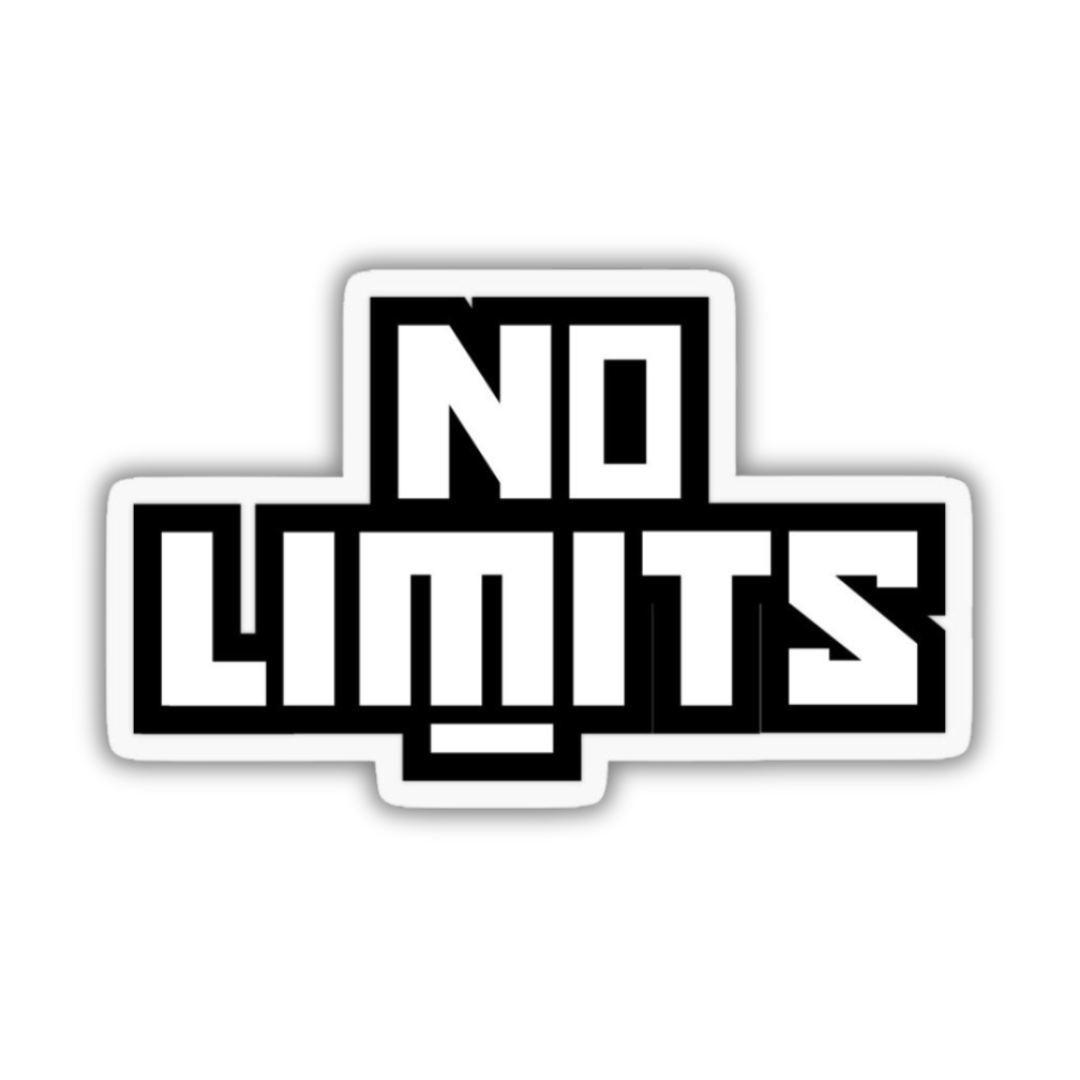 No Limits Sticker – Sticky Vibez
