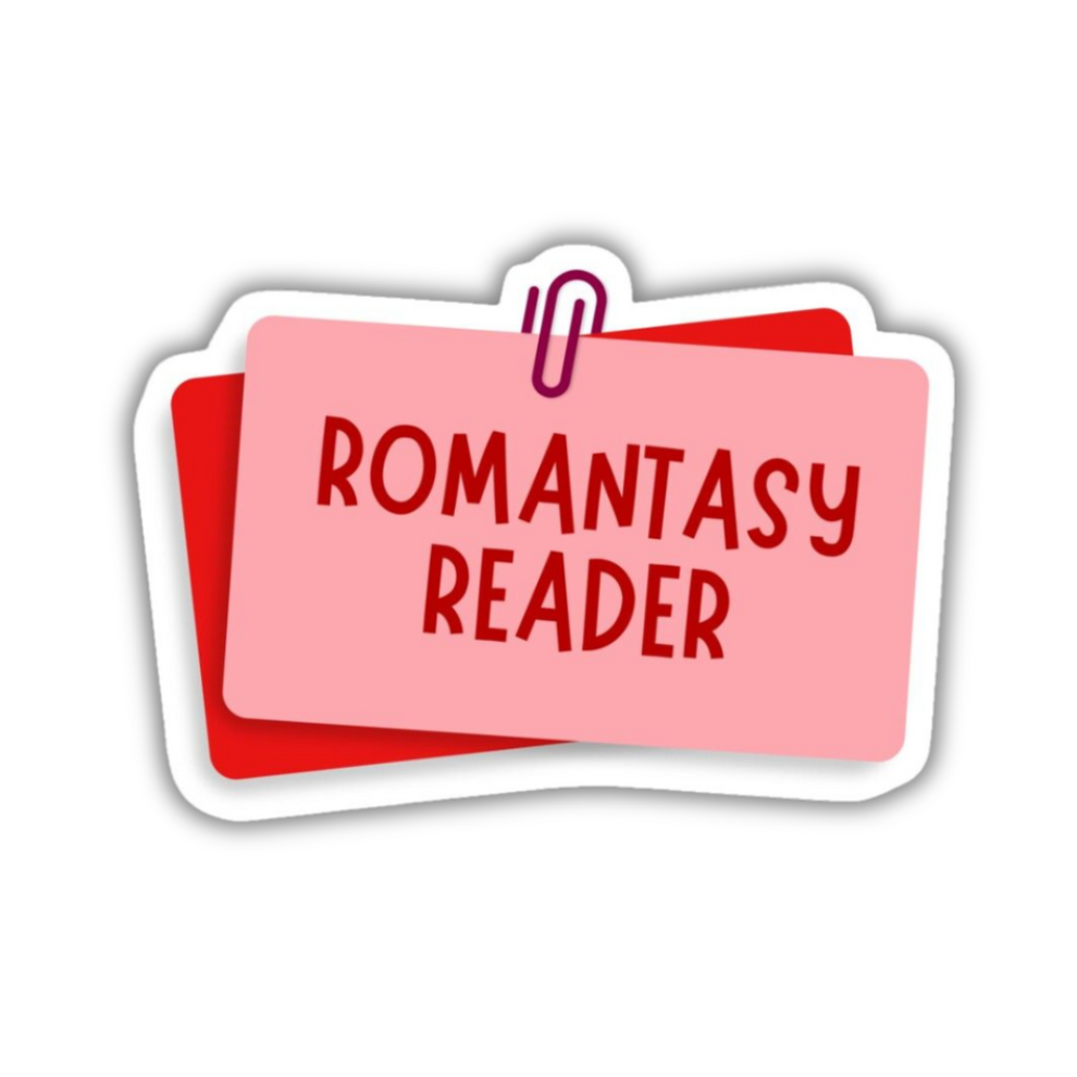 Romantasy Reader Sticker – Sticky Vibez